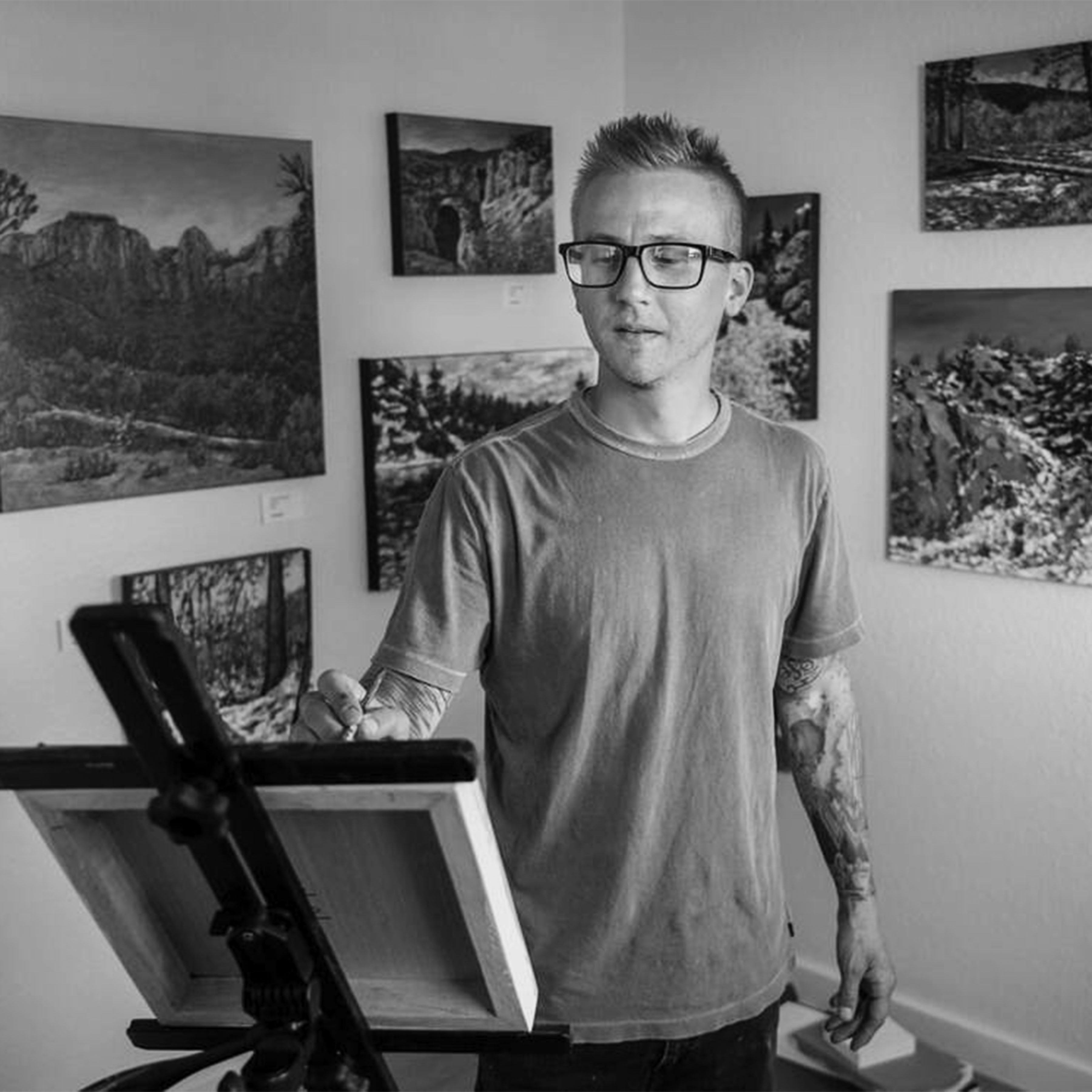Ben Bires - Landscape Painter - Art Instructor – Auric Gallery