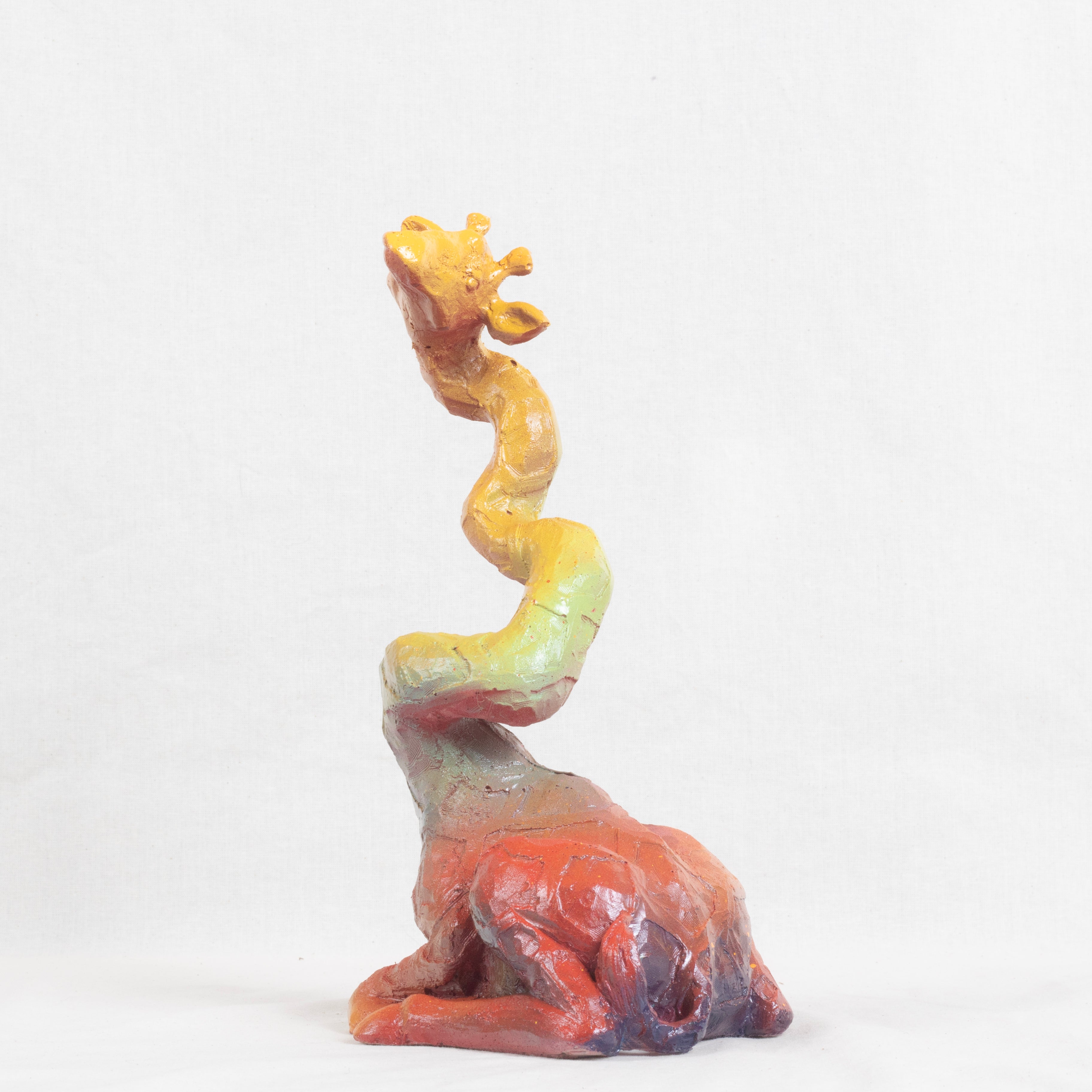 Giraffe Kisses in Concrete 1/25 – Auric Gallery